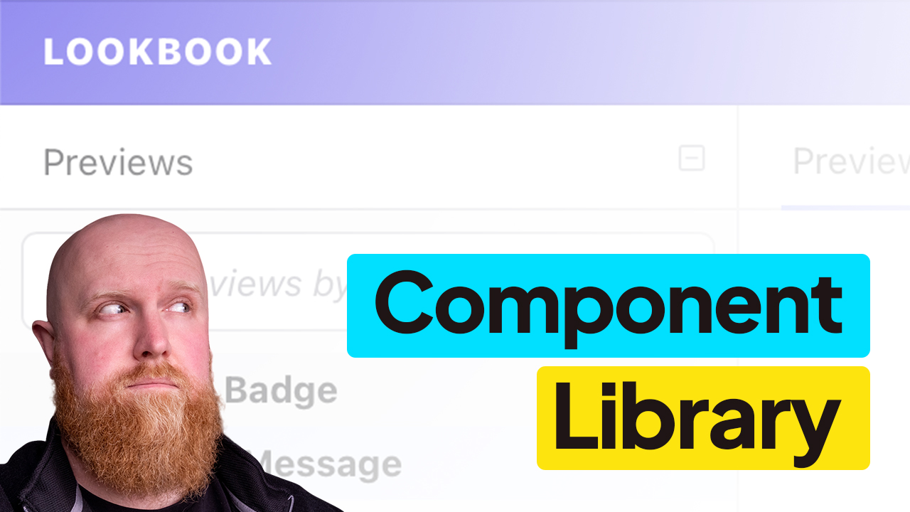 Build a View Component library in Rails with LookBook | Rapid Ruby Build a View Component library in Rails with LookBook | Rapid Ruby